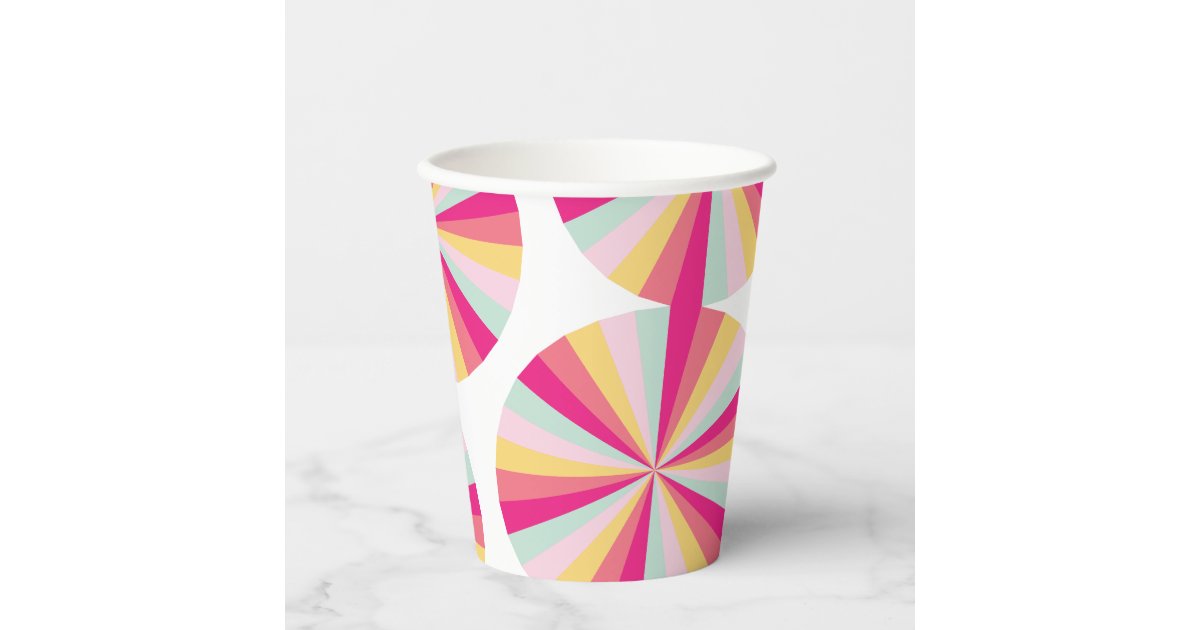 inspired theme paper cups | Zazzle