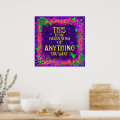 Inspiring Beginning of Anything Quote Inspirivity Poster | Zazzle