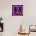 Inspiring Beginning of Anything Quote Inspirivity Poster | Zazzle