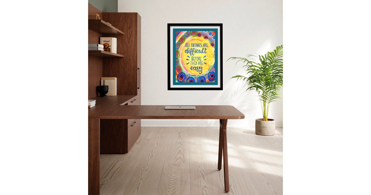 Inspiring Student Quote Classroom Inspirivity Poster | Zazzle