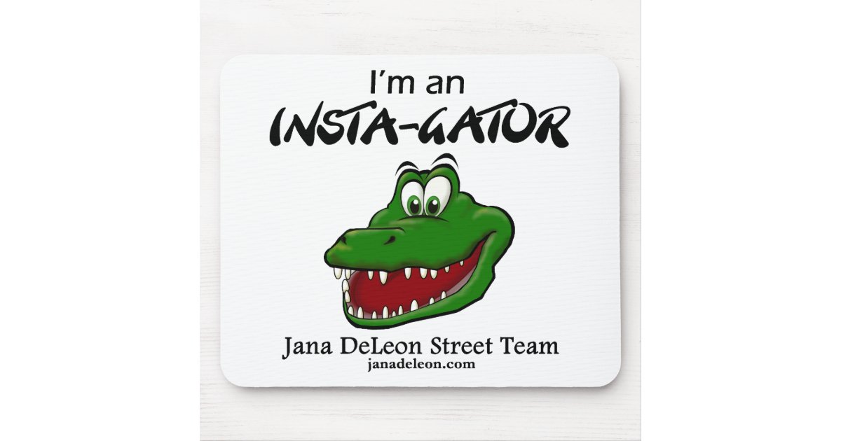 Insta-Gator Mouse Pad | Zazzle