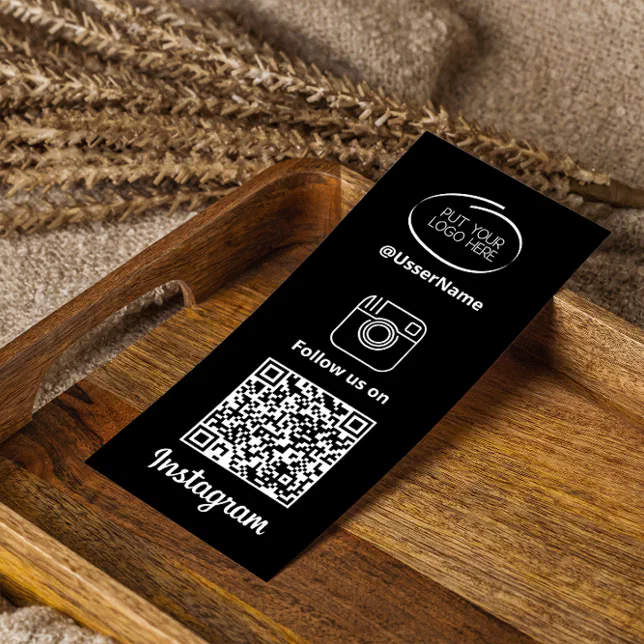 Instagram Follow Us Qr Code Add Your Logo | Zazzle