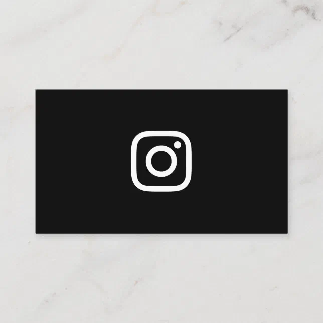 instagram networking calling card | Zazzle