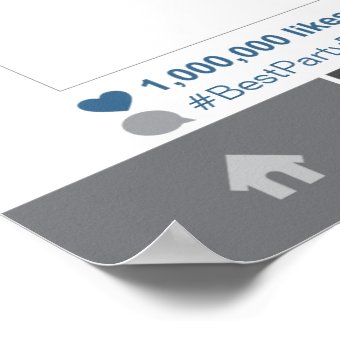 Instagram Party Prop POSTER Photo Booth Prop 20x28 | Zazzle