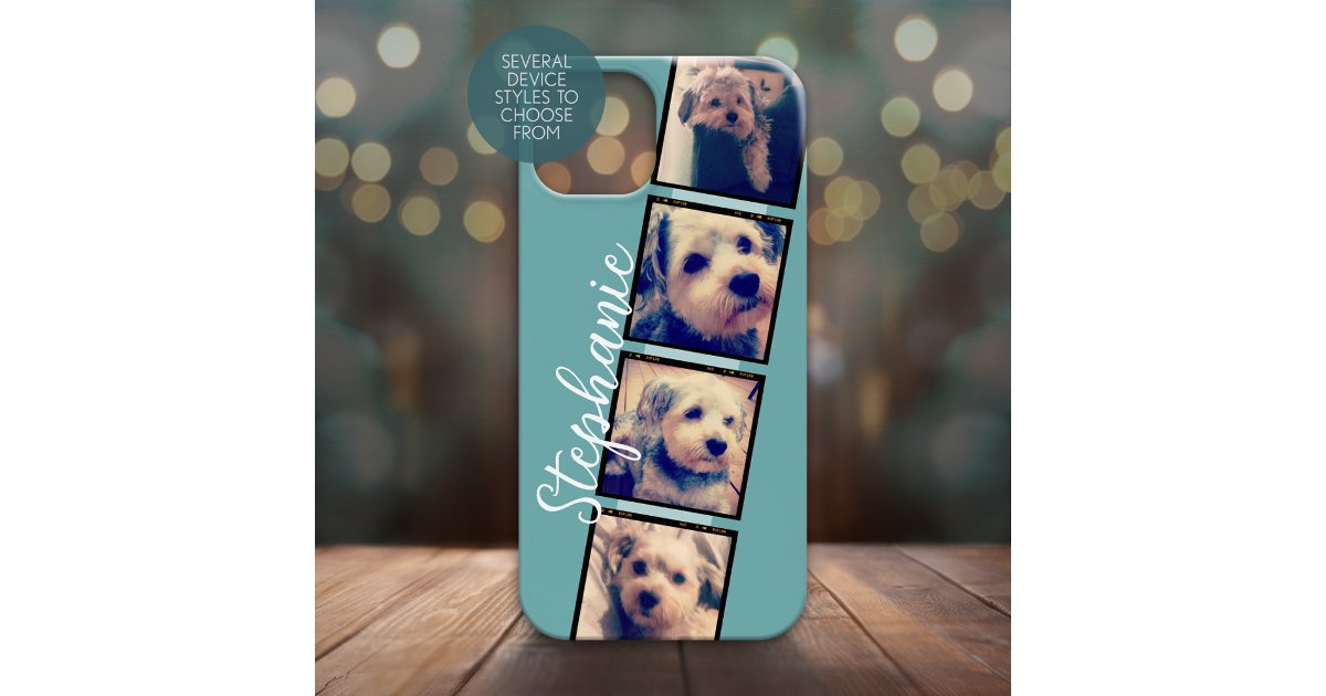 Instagram Photo Display - 4 photos film strip Case-Mate iPhone Case ...