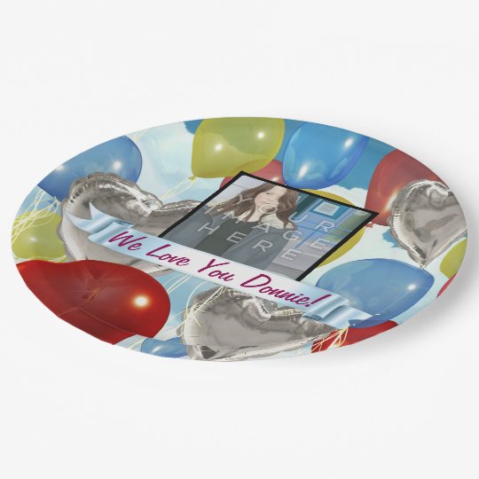 Instagram Photo Personalized Custom Paper Plates | Zazzle.com