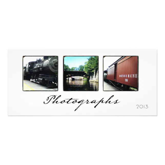instagram photo rack cards | Zazzle