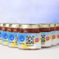 Instagram Promotion Business Qr Code Honey Jar Favors | Zazzle