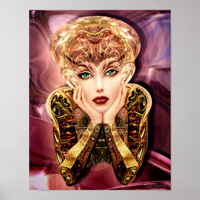 Instalator Cyborg Print | Zazzle