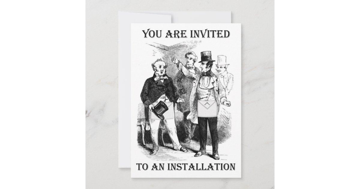 Installation Invitations | Zazzle