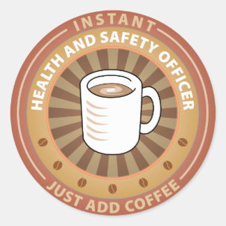Safety Officer Stickers | Zazzle