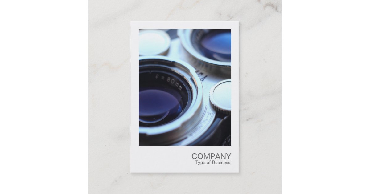 Instant Photo - Vintage TLR Camera Business Card | Zazzle