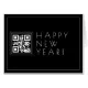 Instantly Create QR code | Stylish Happy New Years Card | Zazzle