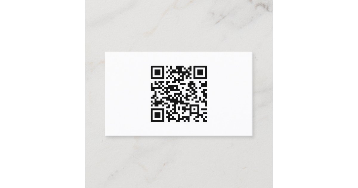Instantly Created QR Code (by entering your URL) Appointment Card | Zazzle