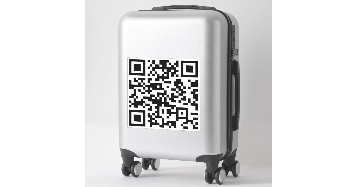 Instantly Created QR Code (by entering your URL) Sticker | Zazzle