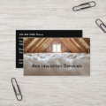 Insulation Services Contactor Business Cards | Zazzle