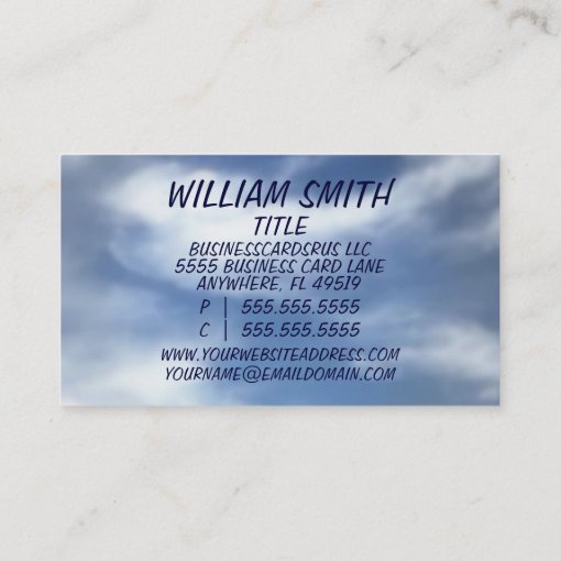 Insurance Agent Scenic Desert Background Business Card | Zazzle