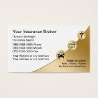 Insurance Agent, Agency Business Card | Zazzle.com