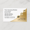 Insurance Broker Business Cards | Zazzle