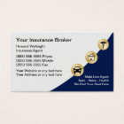 Insurance Agent, Agency Business Card | Zazzle.com