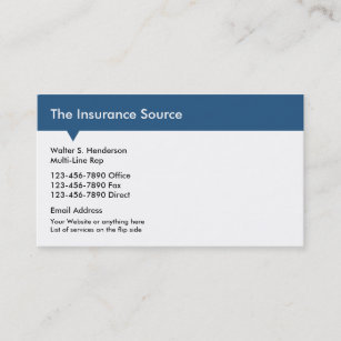 Life Insurance Business Cards - Business Card Printing | Zazzle