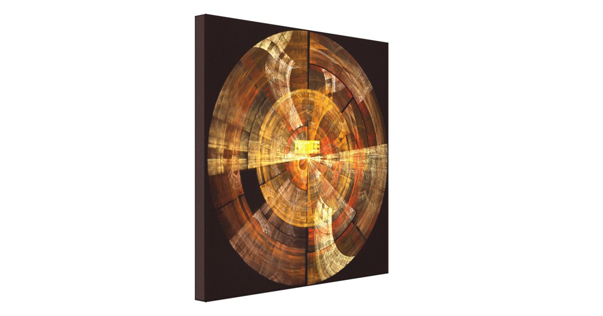 Integrity Abstract Art Wrapped Canvas Print | Zazzle