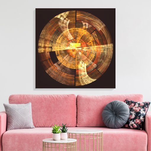 Integrity Abstract Art Wrapped Canvas Print | Zazzle