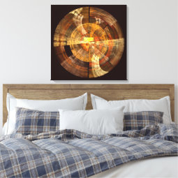 Integrity Abstract Art Wrapped Canvas Print | Zazzle