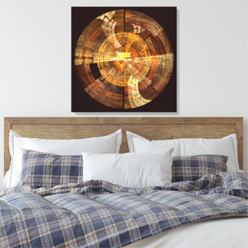 Integrity Abstract Art Wrapped Canvas Print | Zazzle