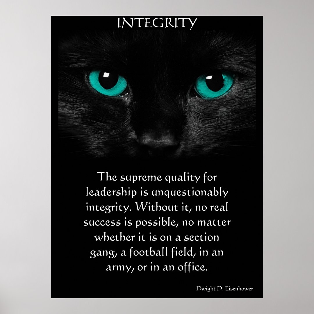 INTEGRITY Posters | Zazzle
