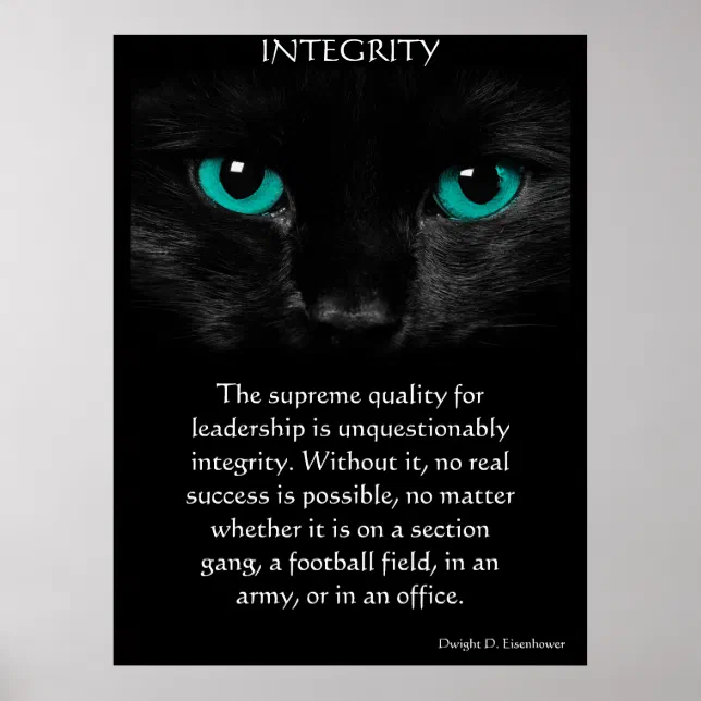 INTEGRITY Posters | Zazzle