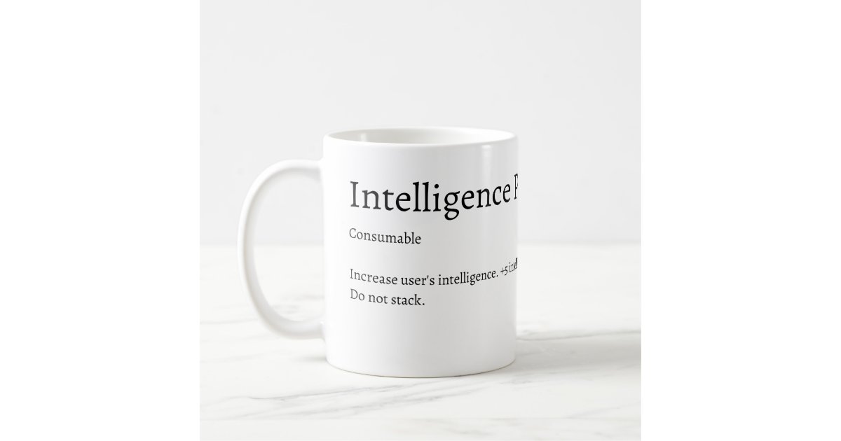 Intelligence Potion Mug | Zazzle