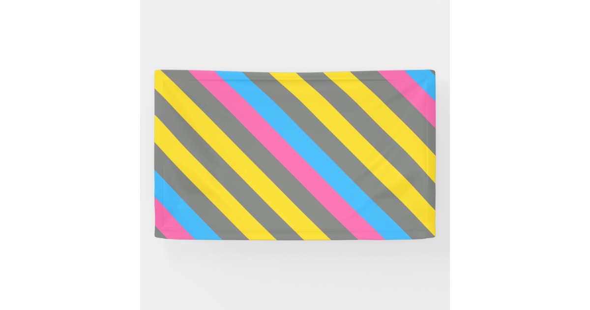 intergender pride flag banner | Zazzle