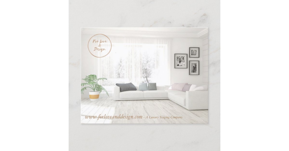 Interior Design Post Card | Zazzle