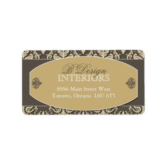 Interior Designer Address Labels | Zazzle