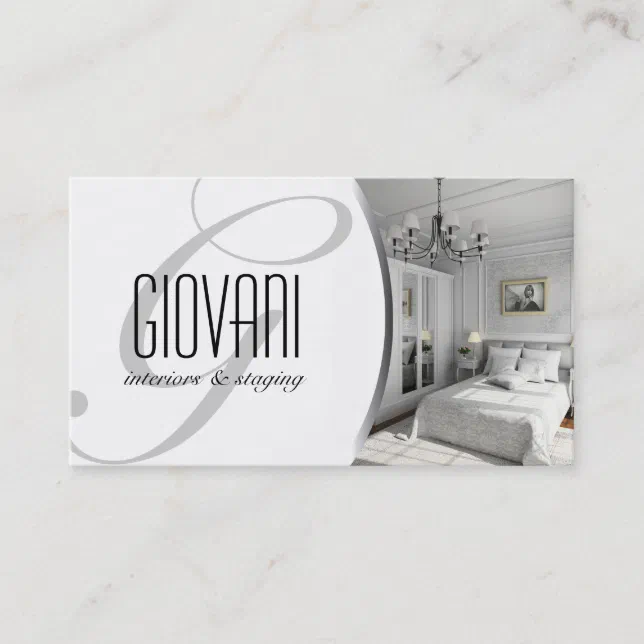 Interior Designer Business Card | Zazzle