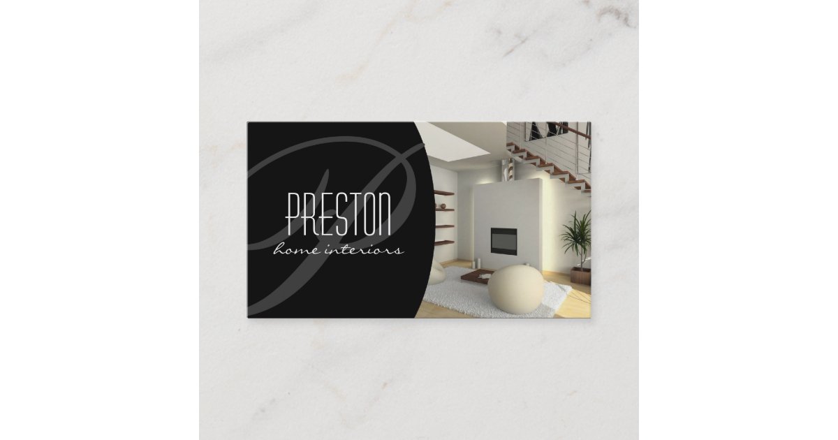 Interior Designer Business Card | Zazzle