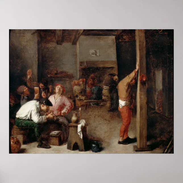 Interior of a Tavern Poster | Zazzle