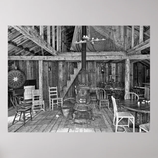 INTERIOR of CRITERION SALOON Poster | Zazzle