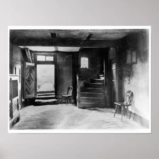 Interior of Johann Sebastian Bach's house Poster | Zazzle