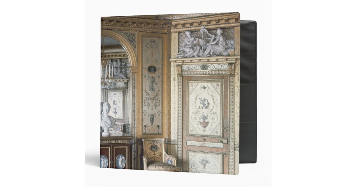 Interior of the boudoir of Marie Antoinette Binder | Zazzle