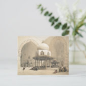 Interior of the Mosque of the Sultan El Ghoree, Ca Postcard | Zazzle