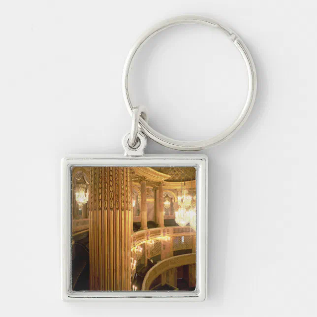 Interior view of the Opera House looking towards t Keychain | Zazzle