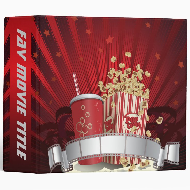 Intermission Movie Night Binder | Zazzle