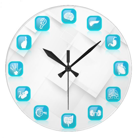 Internal Doctor Organs Picture Original Wall Clock | Zazzle.com