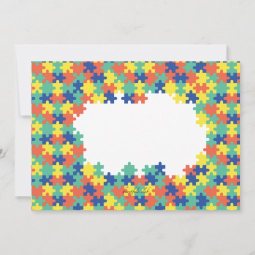 International Autism Day Invitation | Zazzle