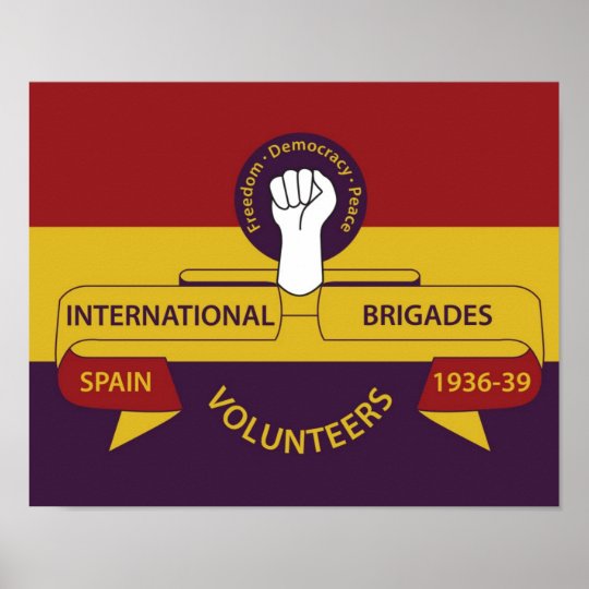 International Brigades Poster | Zazzle.com