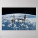 International Space Station (ISS) Poster | Zazzle