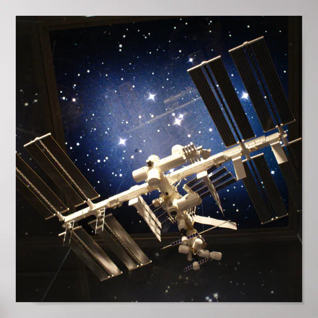 International Space Station Poster | Zazzle