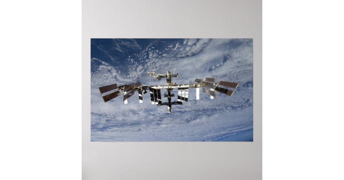 International Space Station Poster | Zazzle